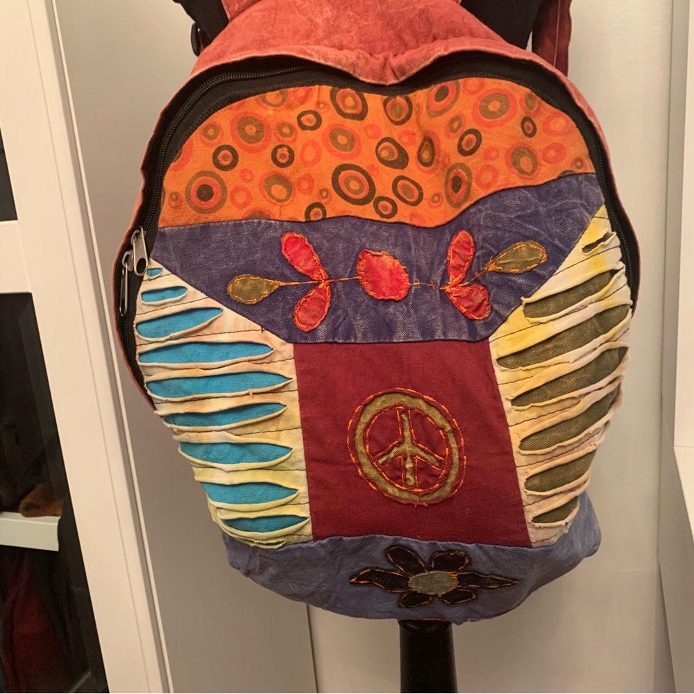 Kpc Hippie Backpack Made In Nepal - Gem